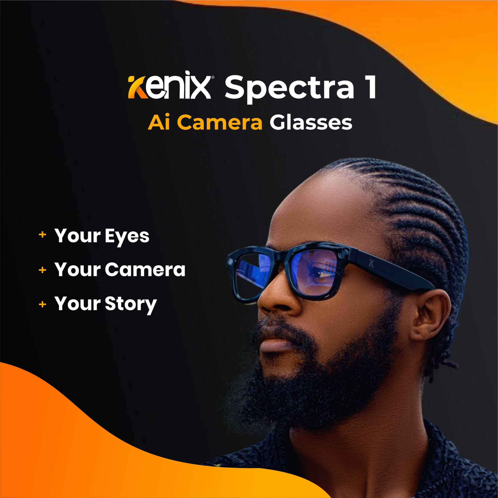 Kenix Spectra 1 Ai camera glasses – Kenix Stores