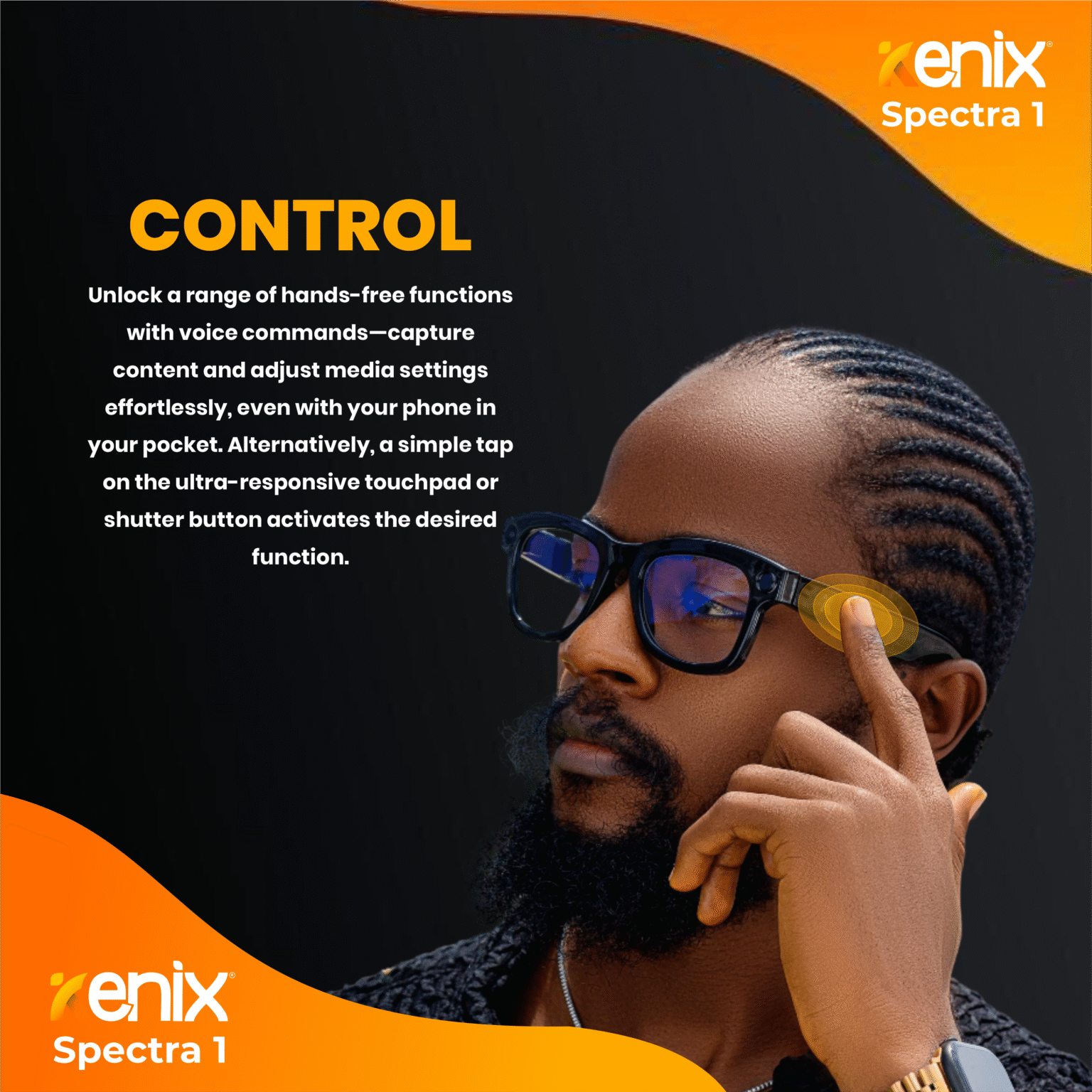 Kenix Spectra 1 Ai camera glasses – Kenix Stores